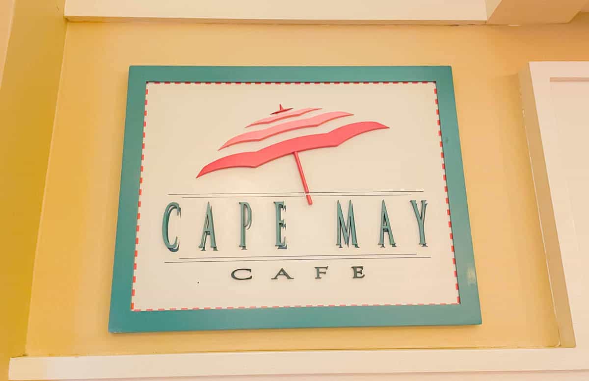 Cape May Cafe Dinner - The Diary of a Disney Dad