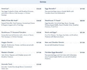Steakhouse 71 - The Diary of a Disney Dad