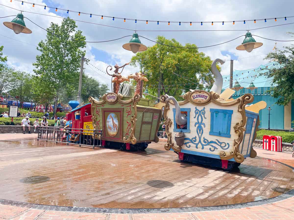 Casey Jr. Splash 'N' Soak Station - The Diary of a Disney Dad